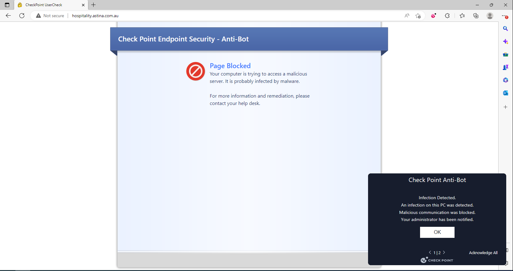 Harmony Endpoint Custom Response Integration